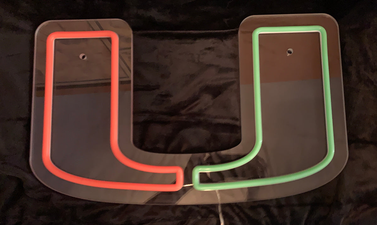 Miami Hurricanes Neon Sign | Sports Decor - NeonChili