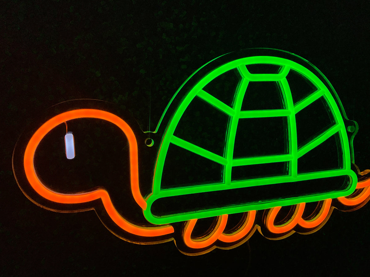 Turtle Neon Sign | Coastal Decor - NeonChili